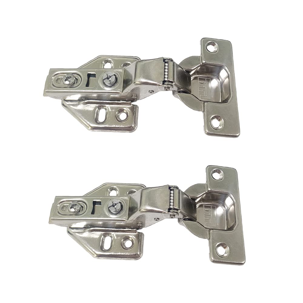 Buy BTL Stainless Steel 304 Softclose Auto Close Hinge Inset- (15 Crank ...