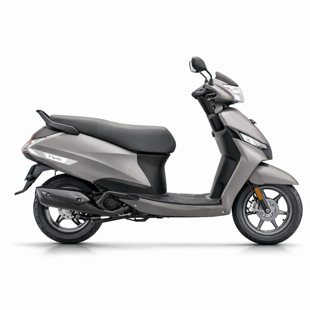 TV-S Jupiter SMW Base 113cc Scooter | Matte Finish Automatic Scooter ...