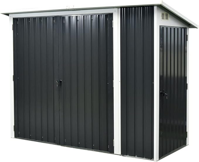 Amazon.com : Hanover 2-in-1 Multi-Use Storage Shed | Separated Storage ...