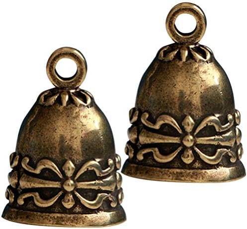 4 Pcs Antique Vintage Jingle Brass Hanging Bells for Home Decorations ...