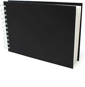 Artway Studio – Spiral Bound A5 Sketchbook – Landscape - 96 Sides/48 Pages of 170gsm Cartridge ...