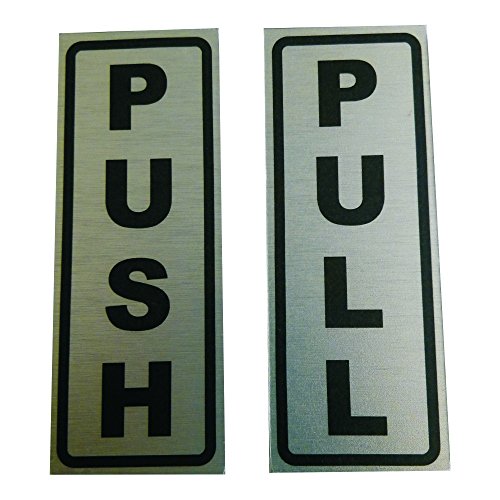 clickforsign PULL PUSH Sign Board (pack of 10) : Amazon.in: Industrial ...