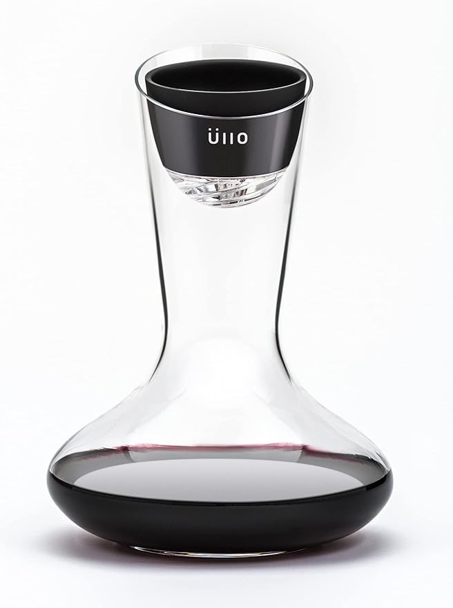 Amazon.com: Ullo Wine Purifier with Hand Blown Decanter and 6 Selective ...