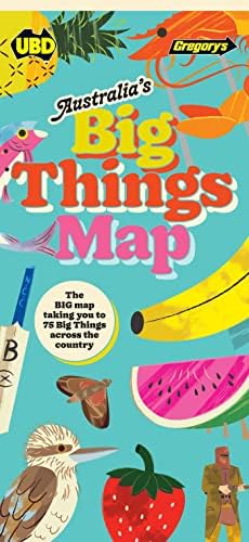 Australia's Big Things Map - UBD Gregory's | 9780731932993 | Amazon.com ...