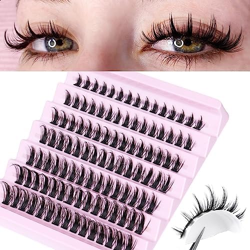 Amazon.com: Manhua Lashes Individual Lashes 105pcs Lashes Extension ...