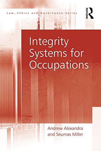 Integrity Systems for Occupations eBook : Alexandra, Andrew, Miller ...