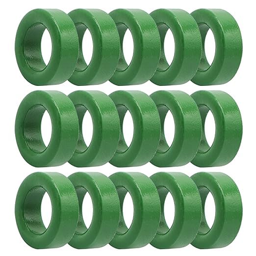 HRtronics® Toroid Core Ferrite Rings T36X23X15mm | Inductor Coils, EMI ...
