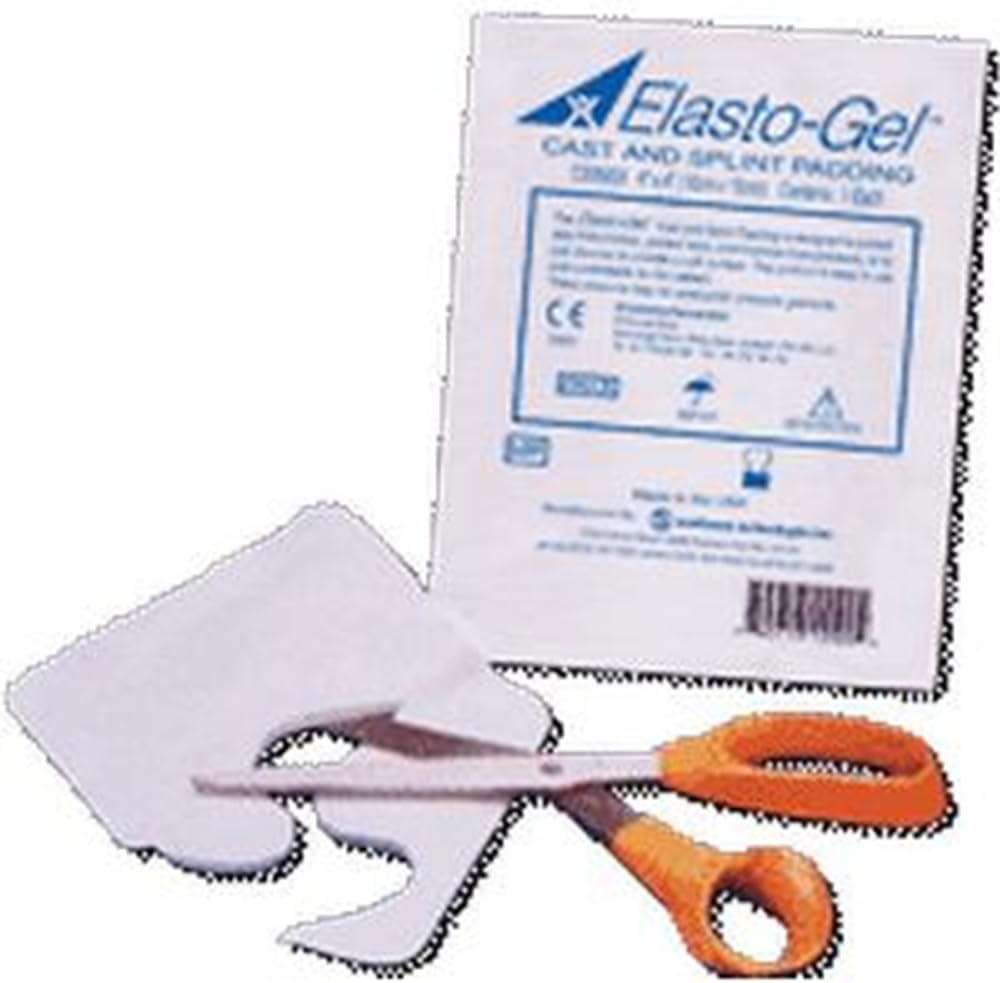 Amazon.com: Elasto-Gel Sterile Cast and Splint Padding - 4x4 : Health ...