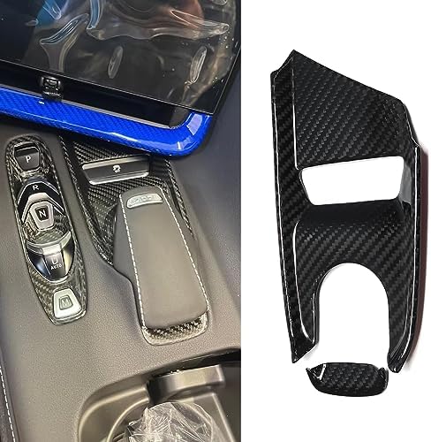 Amazon.com: Fancemot Carbon Fiber Interior Center Control Cover ...