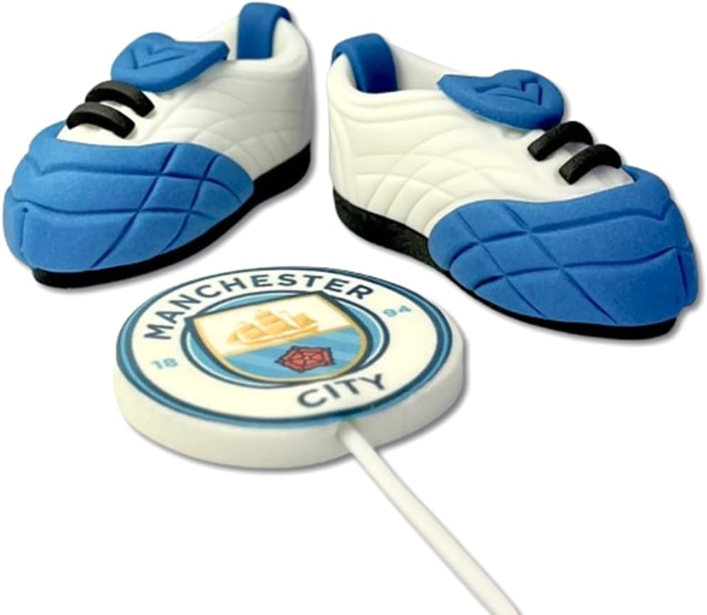 Edible Football Boots Cake Toppers – 3D Sugar Fondant Figures ...