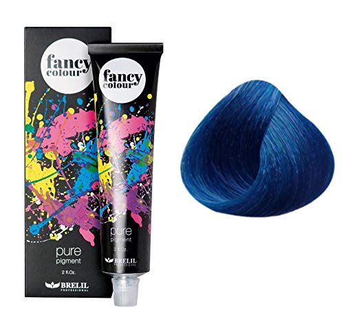 Amazon.com : Brelil Fancy Colour Pure Pigment, 60 ml./2 fl.oz. (Blue ...