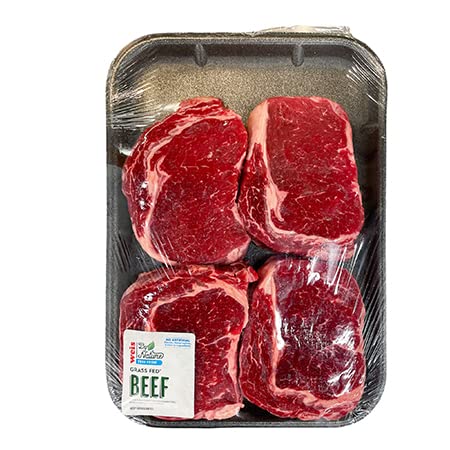 Amazon.com: Weis Quality, Boneless Rib Eye Steak Grass Fed Family Pack ...