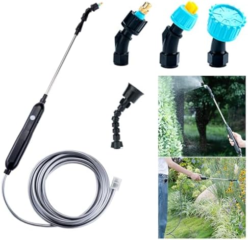 Telescopic Sprayer Sprayer Electric Roofing Sprayer with 4 Nozzles and ...