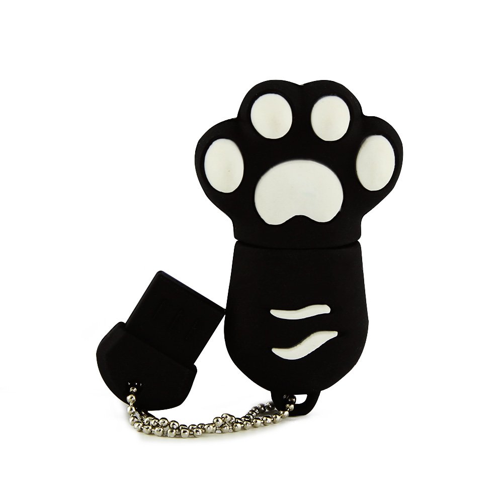 Amazon.com: Usbkingdom 32GB USB 2.0 Flash Drive Cute Animal Cat Paw ...