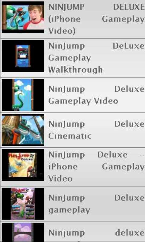 Guide for NinJump Deluxe (FREE) - Application sur Amazon Appstore