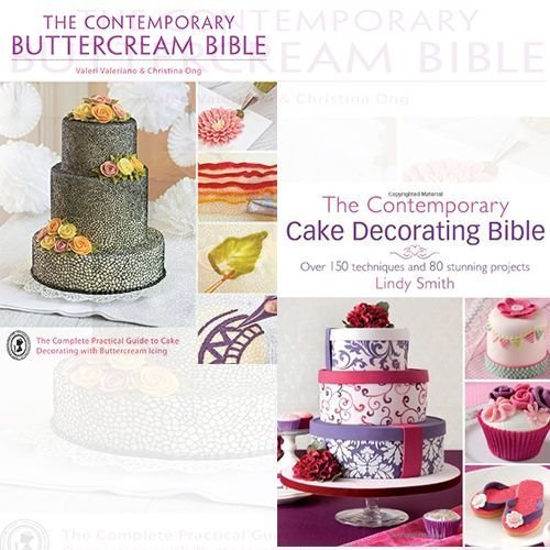 The Contemporary Cake Decorating Bible books Collection 2 Books Bundle ...