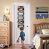 Over the Door Bag Organizer,Over Door Storage with 5 Large Pockets ...