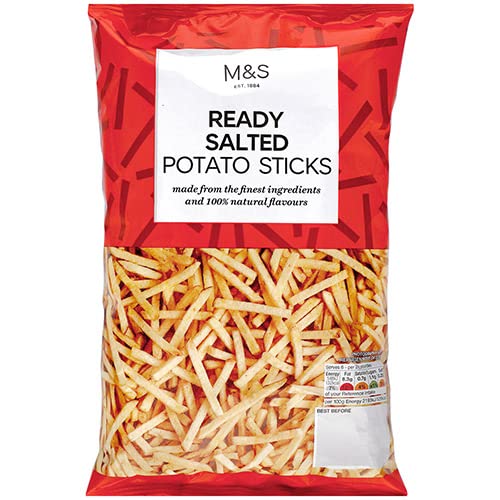 Amazon.com: Marks and Spencer Ready Salted Potato Sticks 150g