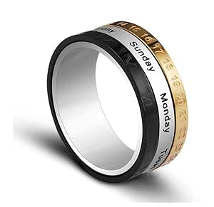 Buy Fashion Frill Stainless Steel Rings For Men Boys Watch Ring ...