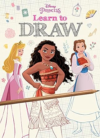 Disney Princess: Learn to Draw : Amazon.com.mx: Libros