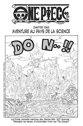One Piece édition originale - Chapitre 1062 : Aventure au pays de la ...