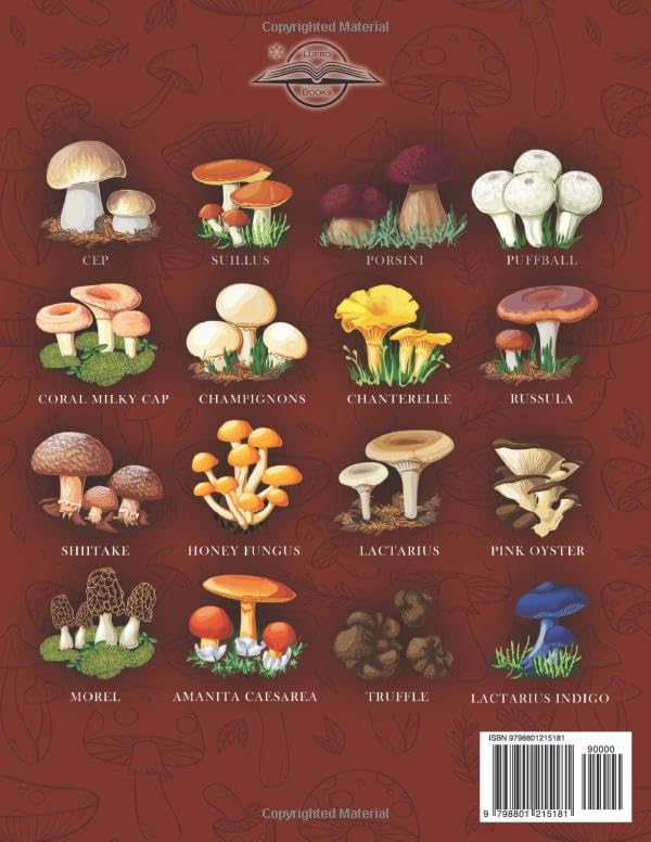 Snapklik.com : Mushrooms Facts & Coloring Book: Explore World Of Nature For Curious Kids ...