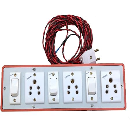 Desi Power Extension Board, Extension Cord, Power Board, Wall Mounted ...
