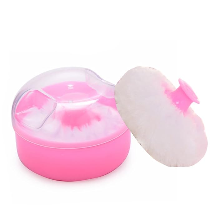 Amazon.com : 1Pc Portable Baby Soft Face Body Cosmetic Powder Puff ...
