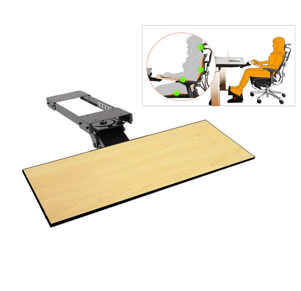 Buy Under Desk- Keyboard Tray - Adjustable - Ergonomic Slide-Out ...