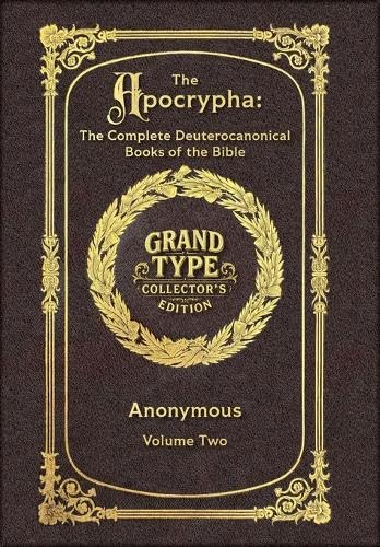 Buy Large Print - The Apocrypha, Volume 2 of 2 - Grand Type Collector's ...