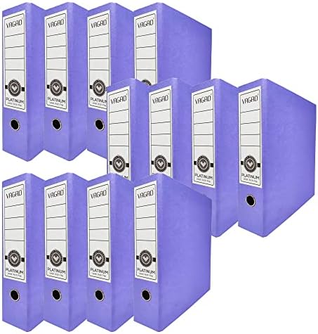 VAGAD® Office Lever Arch Clip Binder Box File Folder Index Cover Best ...