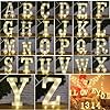 anso Alphabet LED Letters Light Up Numbers White Plastic Letters ...