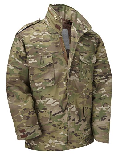 M65 Military Field Jacket With Removable Quilted Inner Liner-Multi ...