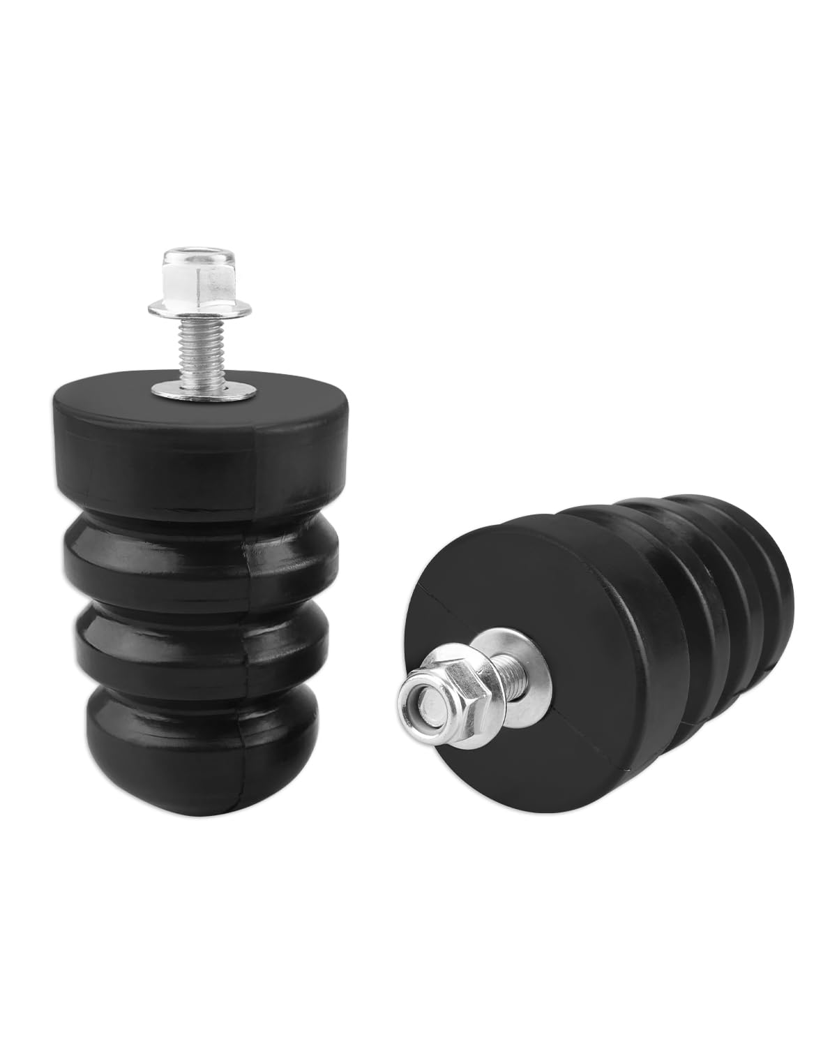 Amazon.com: JUWEVAZU 2Pcs Rear Leaf Spring Bumpers Fit for Ford ...