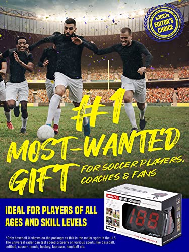 Snapklik.com : NET-PLAYZ Soccer Gifts Speed Radar - Measure Shot Speed ...