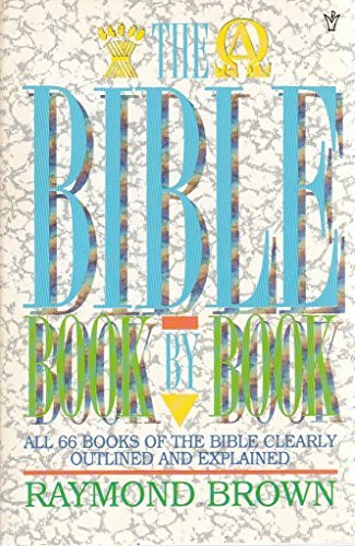 The Bible, Book by Book: Brown, Raymond Edward: 9780551020542: Amazon ...