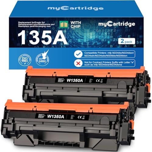 MYCARTRIDGE W1350X 135X Toner de rechange pour HP 135A W1350A 135X ...