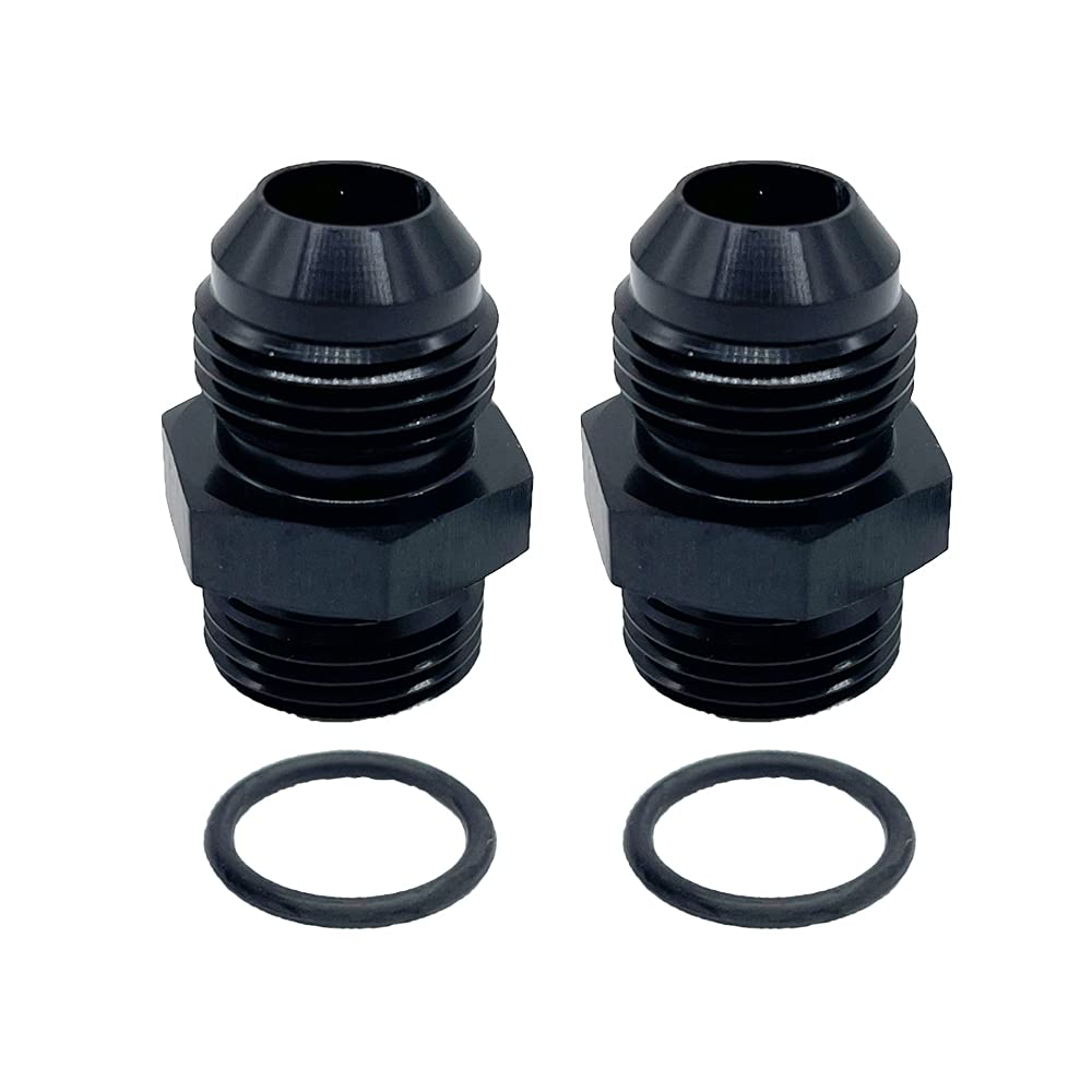 Buy 8AN Male Flare To 6AN ORB Male O-ring Boss Fuel Pump Rail Line ...