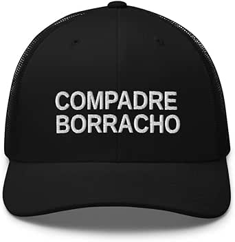 CreativeTees4You Compadre Borracho - Funny Spanish Quotes, Hispanic Dad ...