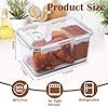 Amazon.com: Aiwann Large Bread Box Breads Storage for Homemade with ...