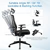 Magic Life Ergonomic Office Chair, Adjustable Home Desk Chair ...