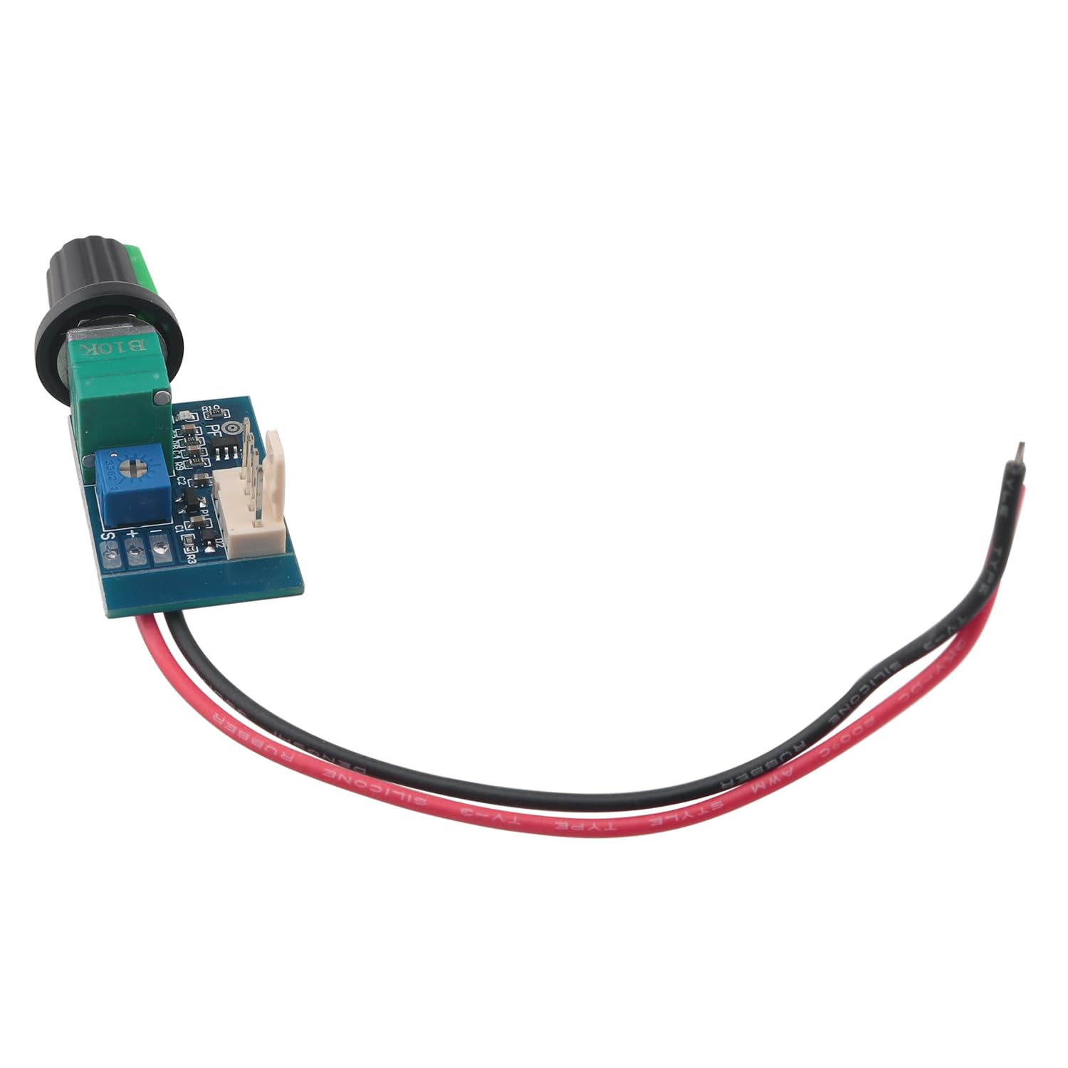 Amazon.com: ZCZQC Manual 4-Wire PWM Fan Speed Controller Red-Black Dual ...