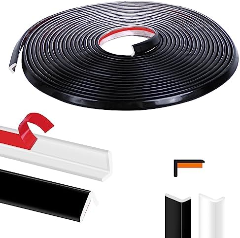 Tile Edge Trim, Flexible Rubber L Shaped Edge Trim, Small Size Tile ...