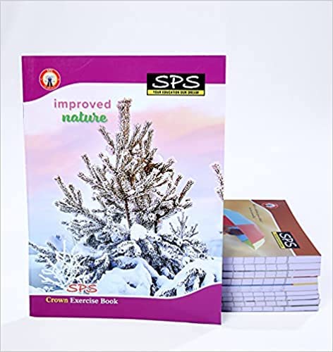 SPS Crown Square Exercise Note Book 120 Pages 18 x 24 (Set of 3 ...