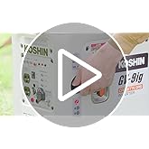 Amazon | 工進(KOSHIN) カセットガス インバーター 発電機 正弦波 GV-9ig 定格出力 0.9kVA AC-100V 50Hz/60Hz 切替 USB 出力 並列 運転 ...