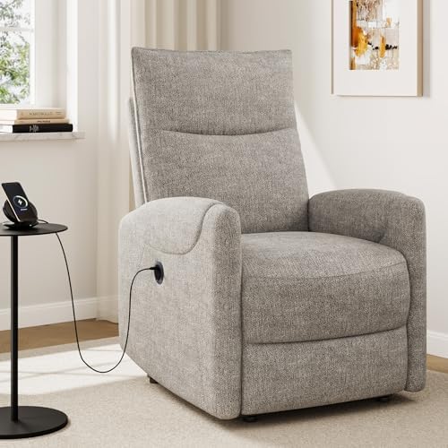 Amazon.com: Phoenix Home Electric Power Recliner Chair, Upholstered ...