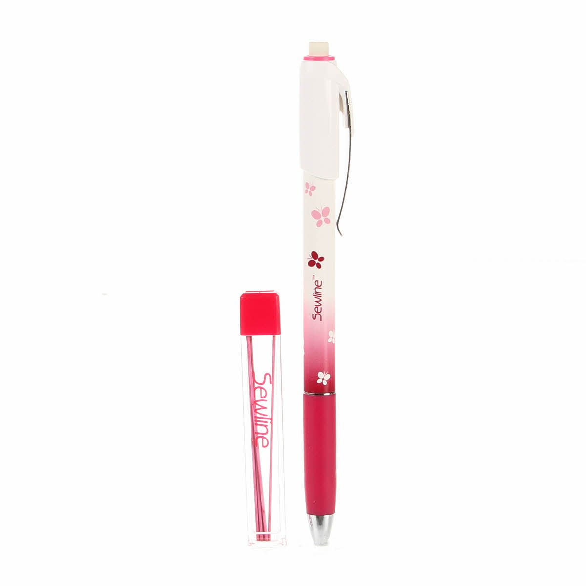 Amazon.com: Sewline Mechanical Fabric Marking Pencil Plus 6 Lead ...
