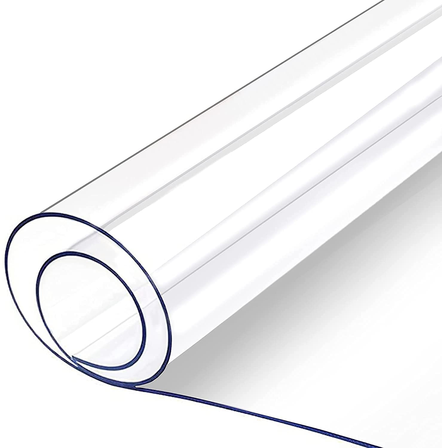 VEVOR 80 X 42 Inch Crystal Clear Table Protector Clear PVC Table Top vevor-80-x-42-inch-crystal-clear-table-protector-clear-pvc-table-top