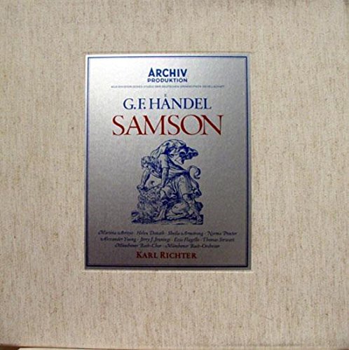 Amazon.com: RICHTER HANDEL SAMSON vinyl record: CDs & Vinyl