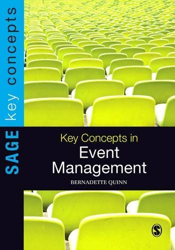 Key Concepts in Event Management (SAGE Key Concepts series) by ...